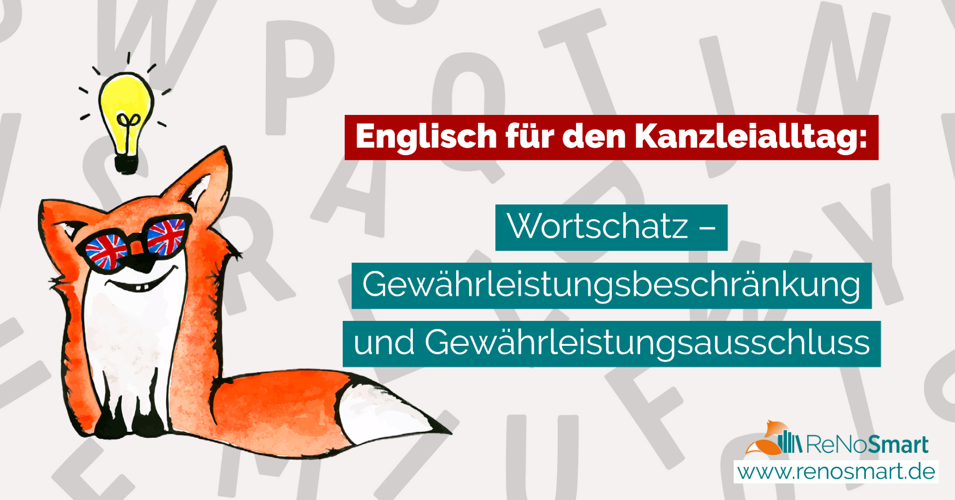 Englisch für den Kanzleialltag: Wortschatz ...