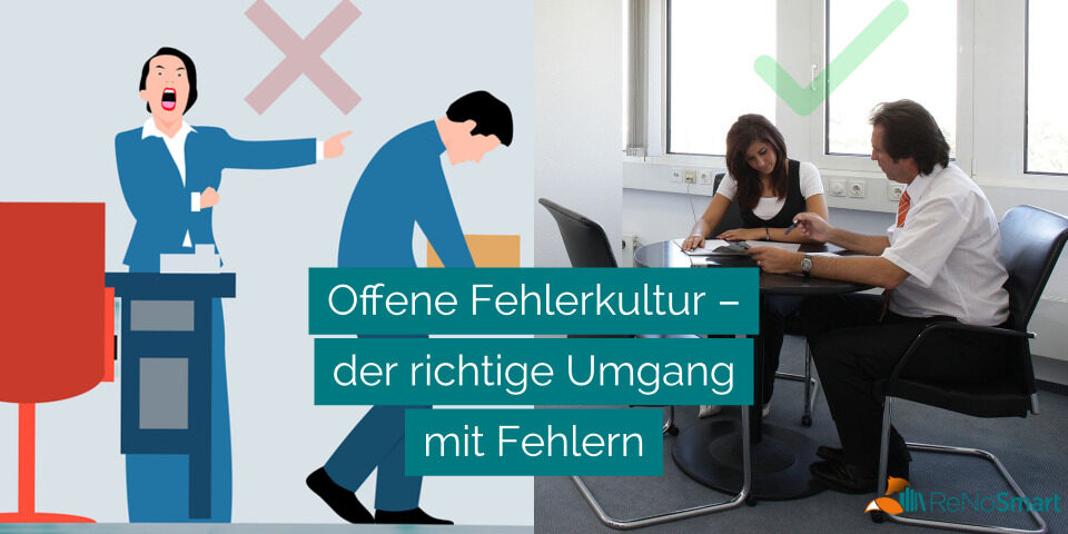 Offene Fehlerkultur – der richtige Umgang mit Fehlern - Alles für ReNos