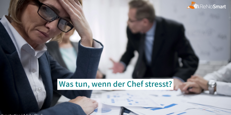 Was tun, wenn der Chef stresst? - Alles für ReNos