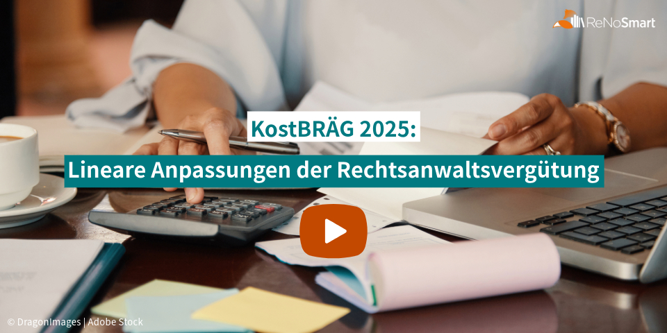 KostBRÄG 2025: Lineare Anpassungen der Rechtsanwaltsvergütung - Alles ...